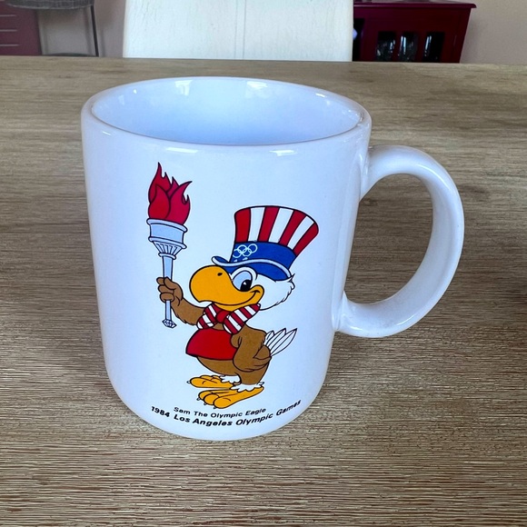 Papel | Kitchen | Vintage 984 Los Angeles Olympic Sam The Olympic Eagle ...